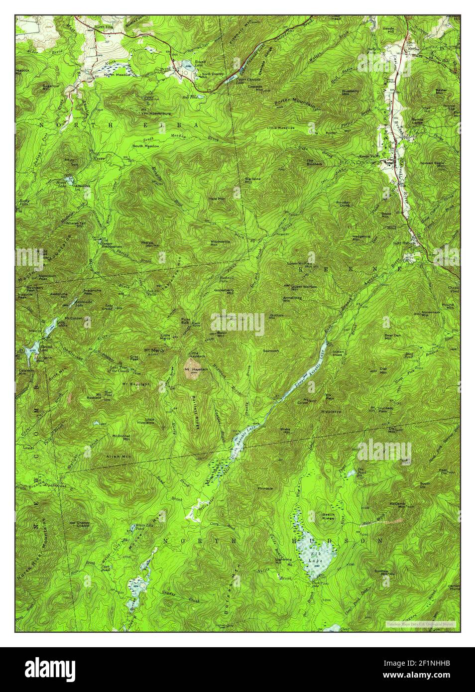 Mount Marcy Map