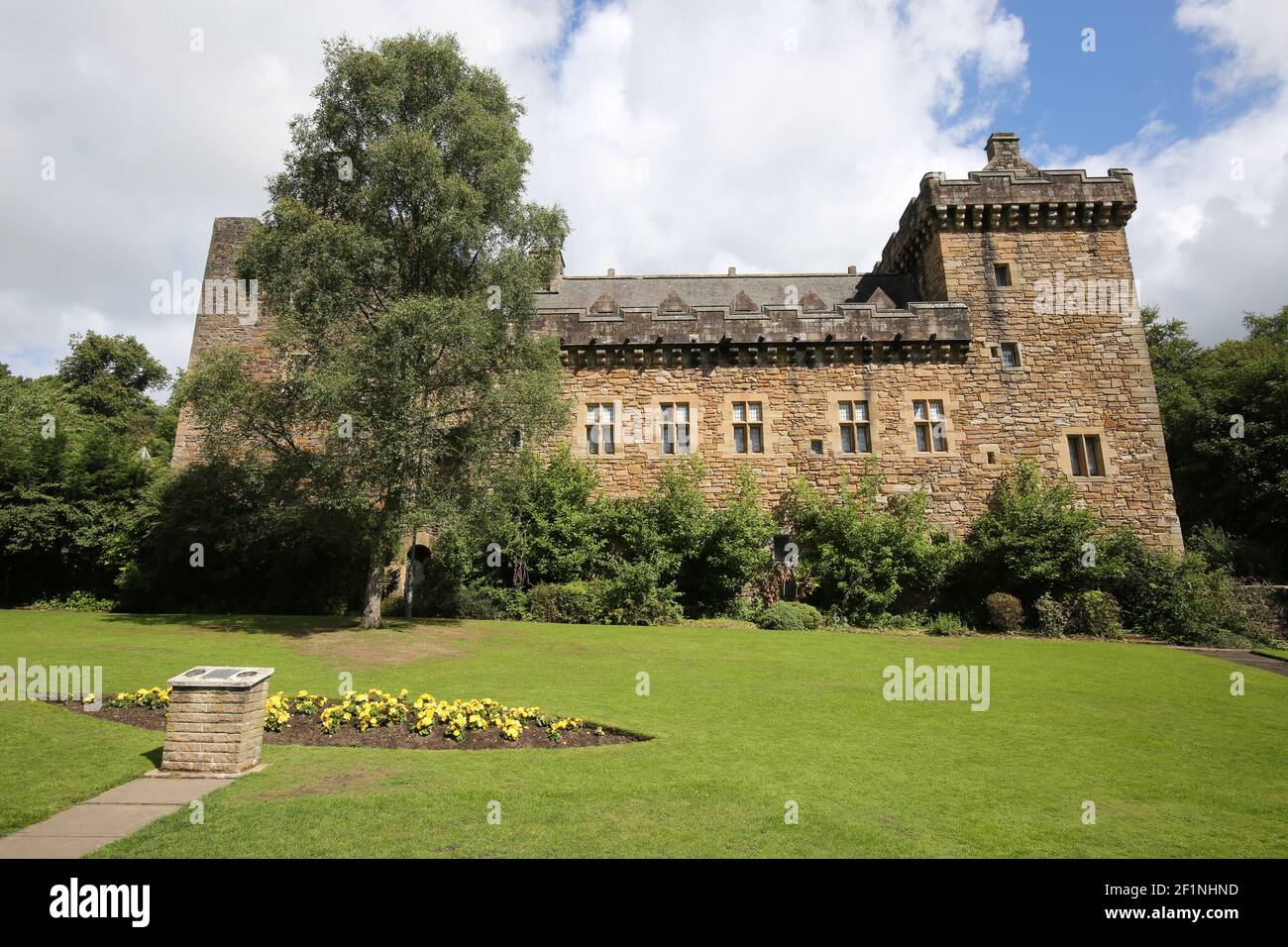 Dean Castle, Kilmarnock, Ayrshire, Scotland, UK. Prior to 1700 it was ...