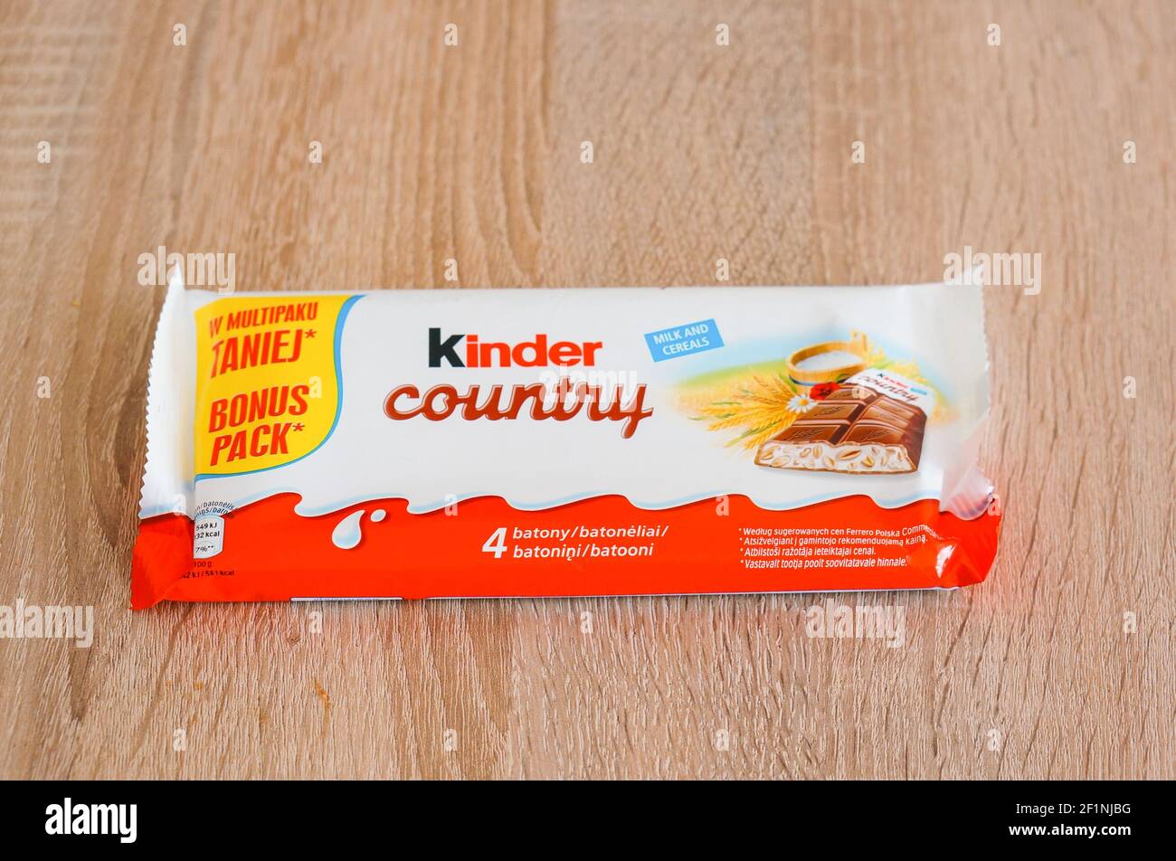 Polish chocolate bars hi-res stock photography and images - Alamy