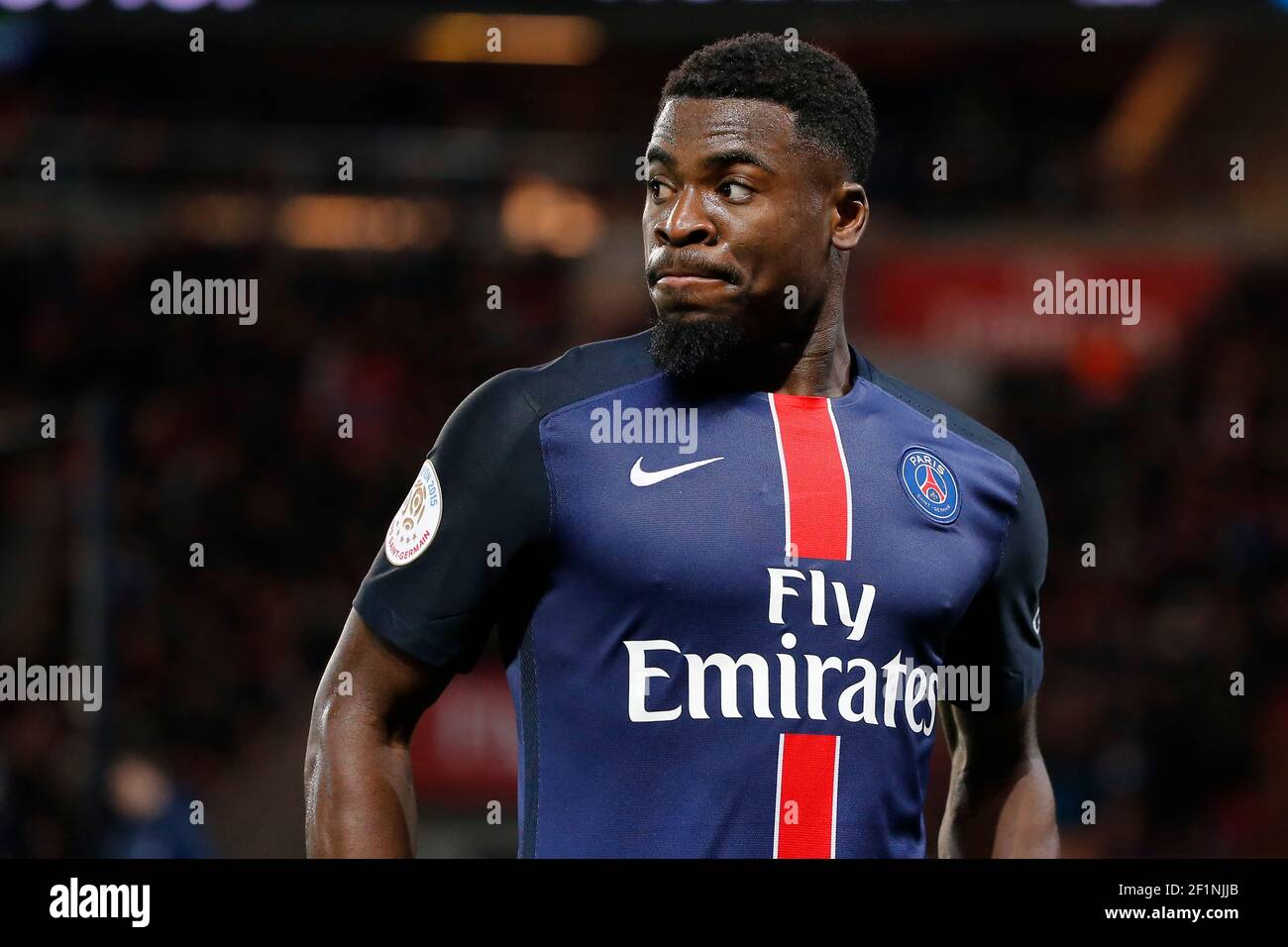 Serge Aurier (psg) during the French Championship Ligue 1 football ...