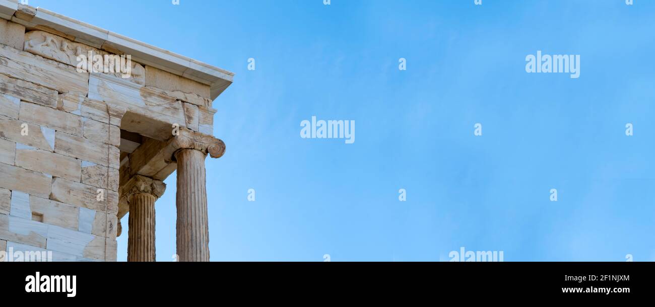 Historical marble parts and Hellenistic, Greek columns from the ...