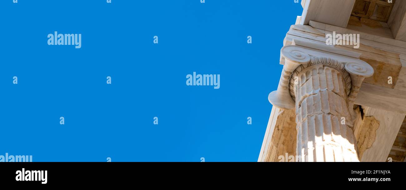 Historical marble parts and Hellenistic, Greek columns from the ...