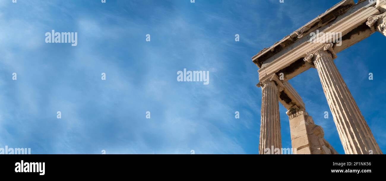 Historical marble parts and Hellenistic, Greek columns from the ...