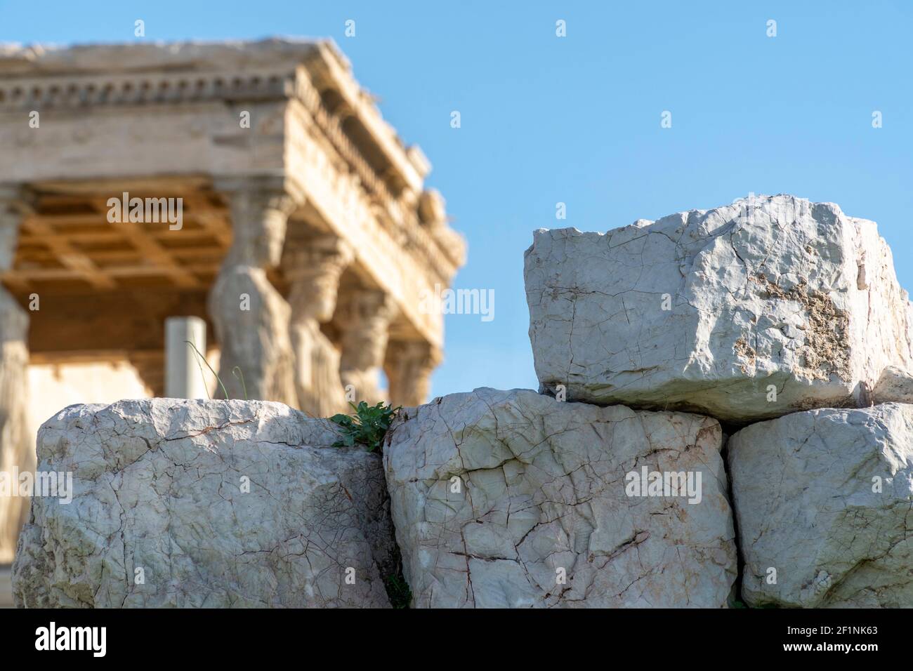 Historical marble parts and Hellenistic, Greek columns from the ...