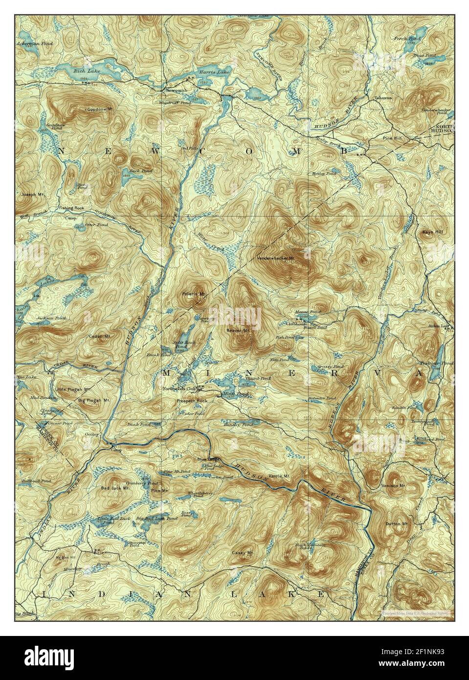 Map Of Newcomb High Resolution Stock Photography and Images - Alamy