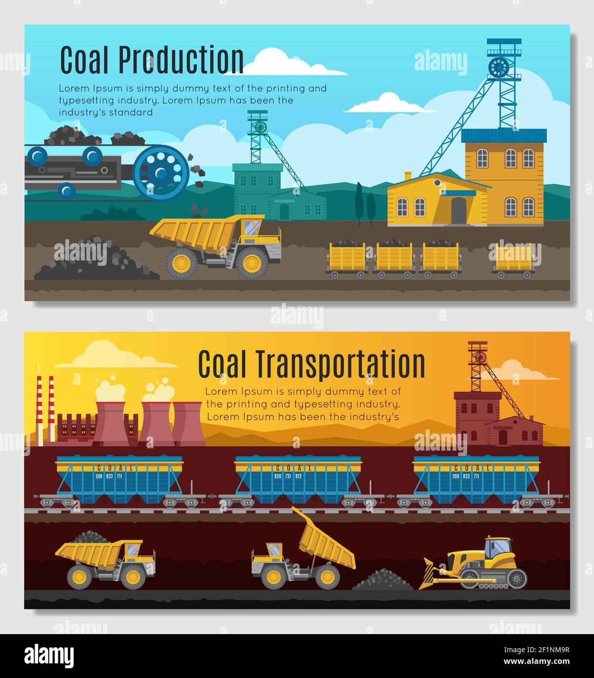 Mining hoist Stock Vector Images - Alamy