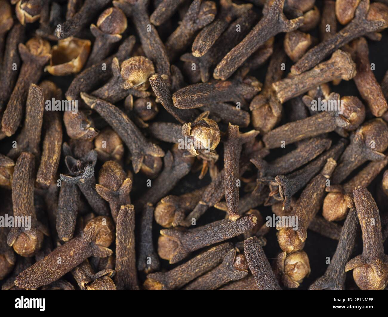 Top view, closeup of cloves Stock Photo - Alamy