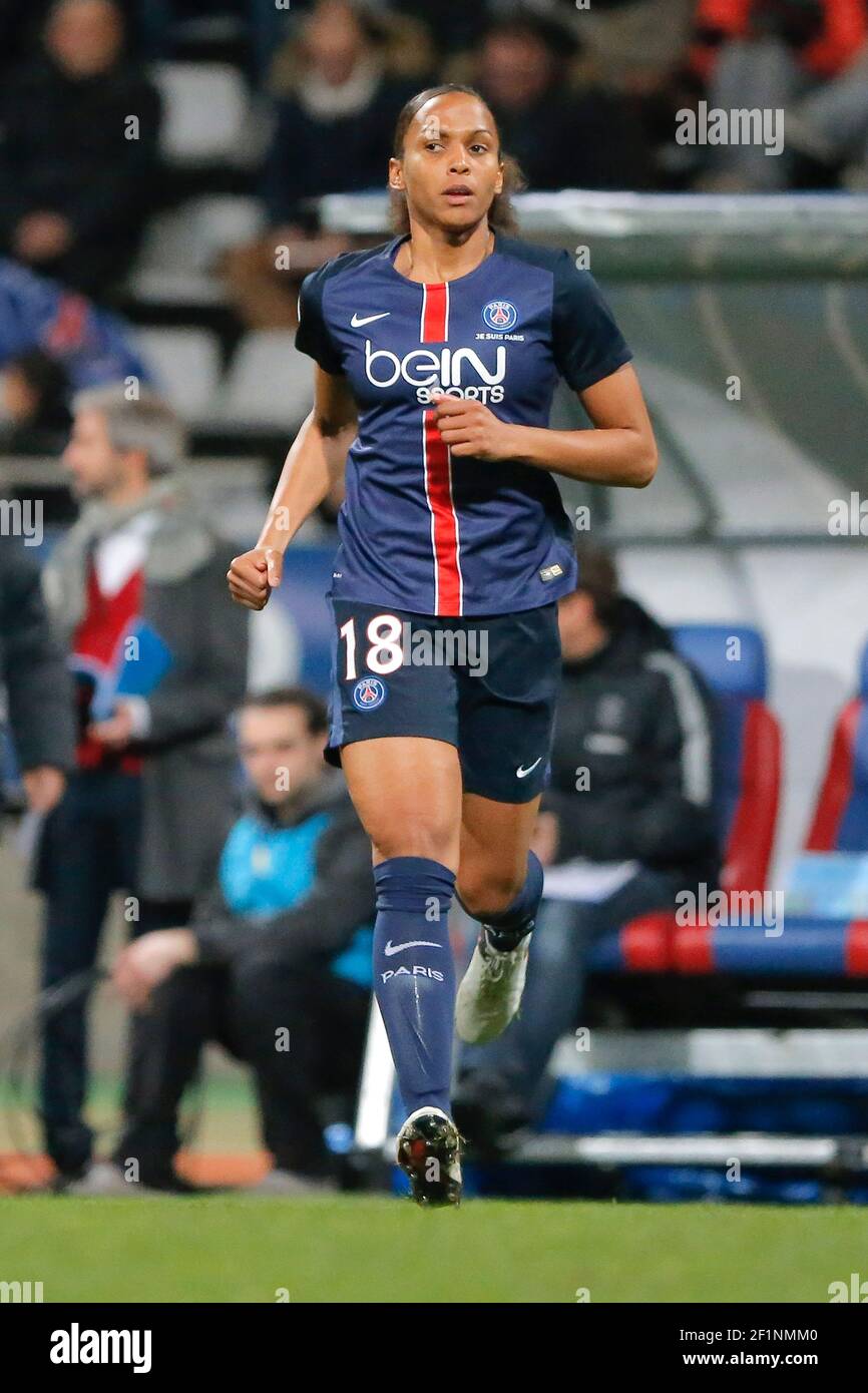 Delie Marie-Laure (PSG women) during the Women's French Championship D1 ...