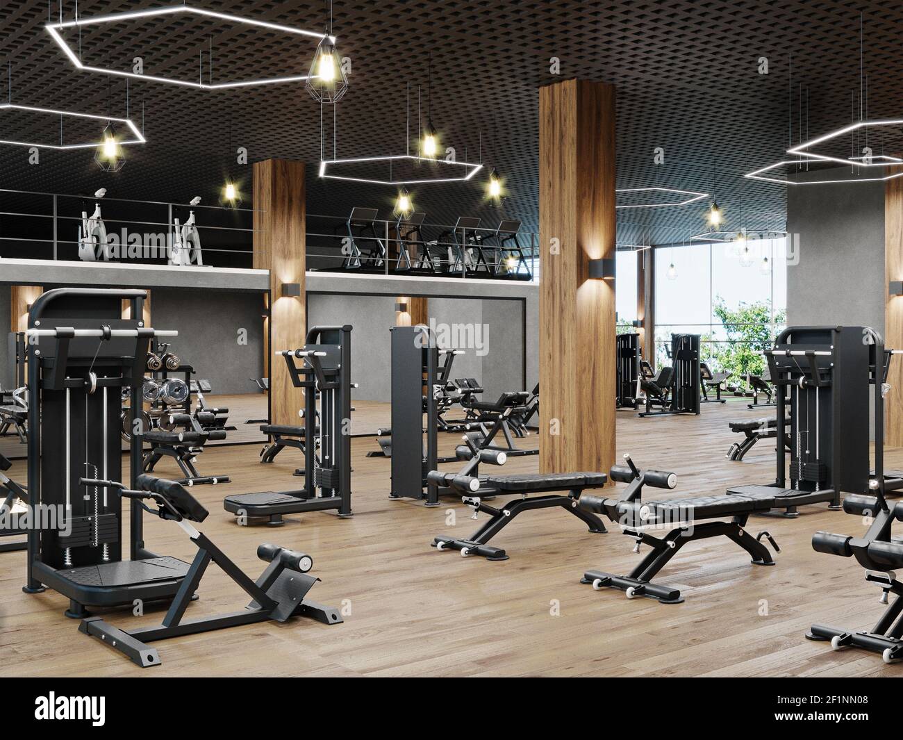 Sport Club Interior High Resolution Stock Photography and Images - Alamy
