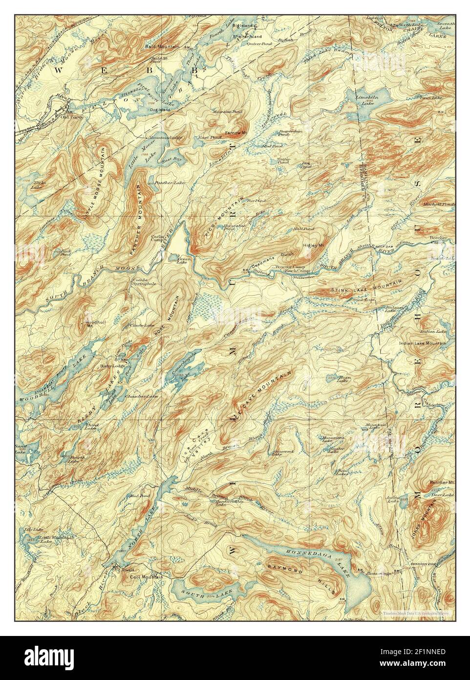 Map of old forge new york hi-res stock photography and images - Alamy