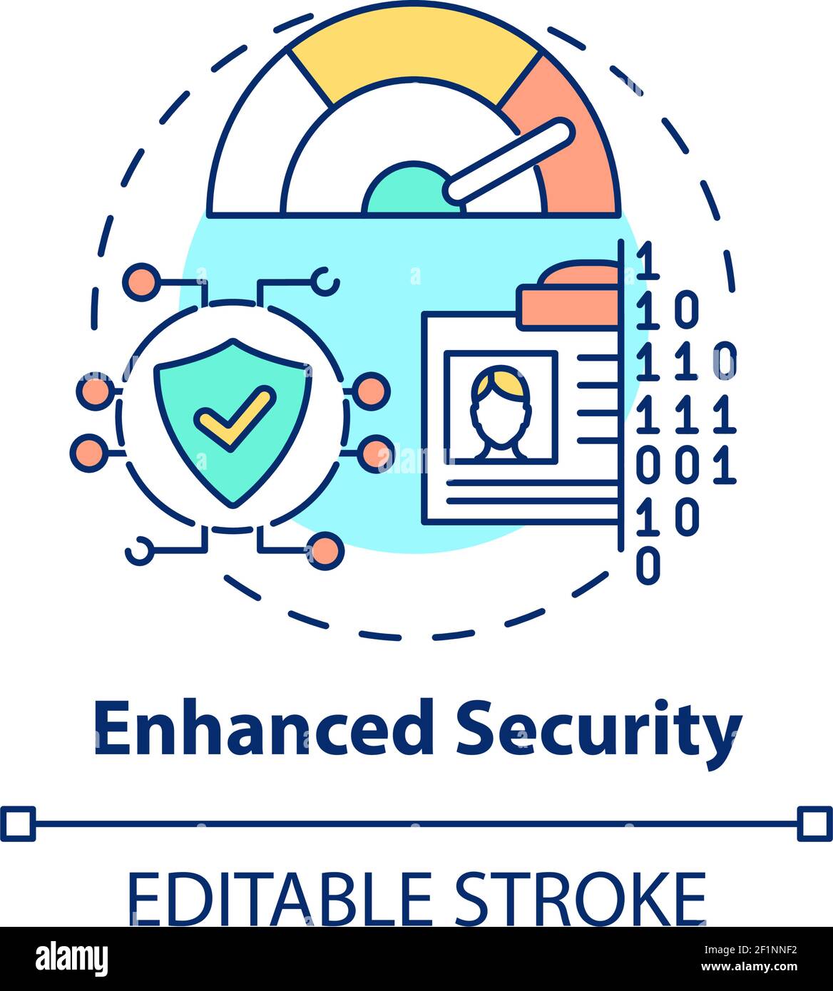 Enhanced security concept icon Stock Vector Image & Art - Alamy Enhanced security concept icon Stock Vector Image & Art - Alamy