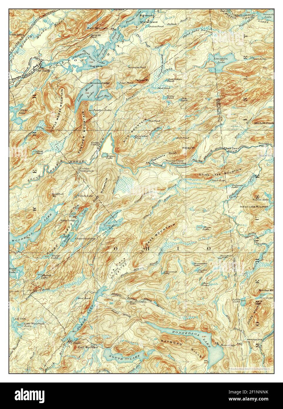 Map of old forge new york hi-res stock photography and images - Alamy