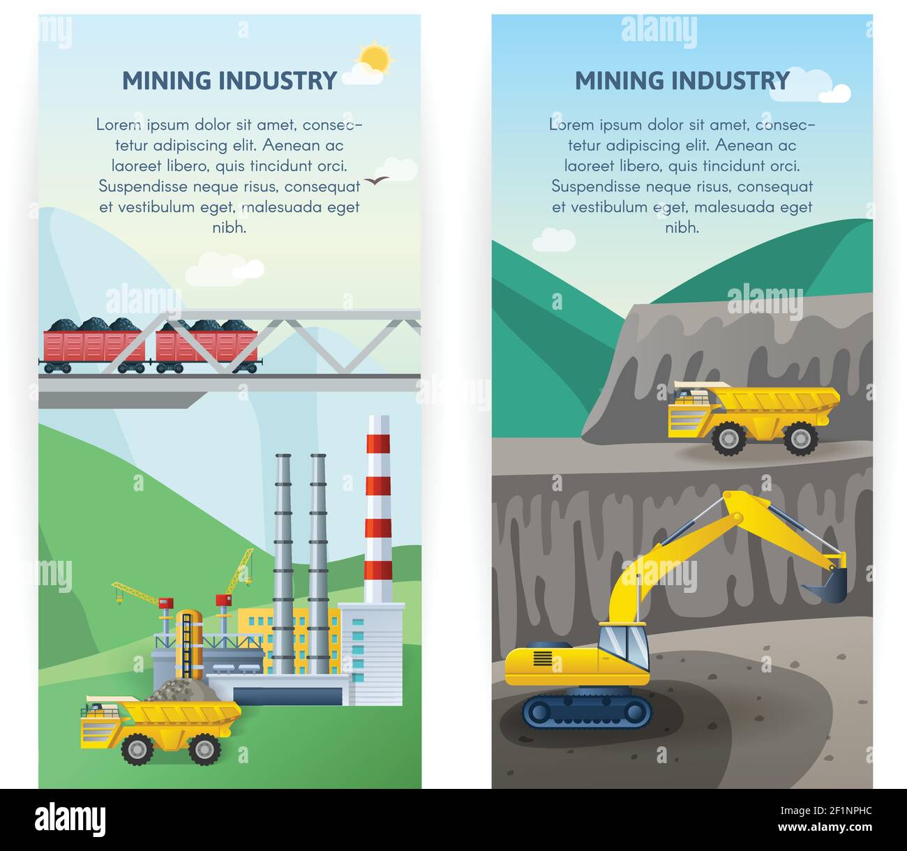 Mining infrastructure Stock Vector Images - Alamy