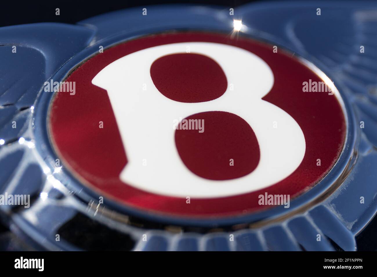 Indianapolis - Circa March 2021: Bentley automobile logo. The Bentley ...