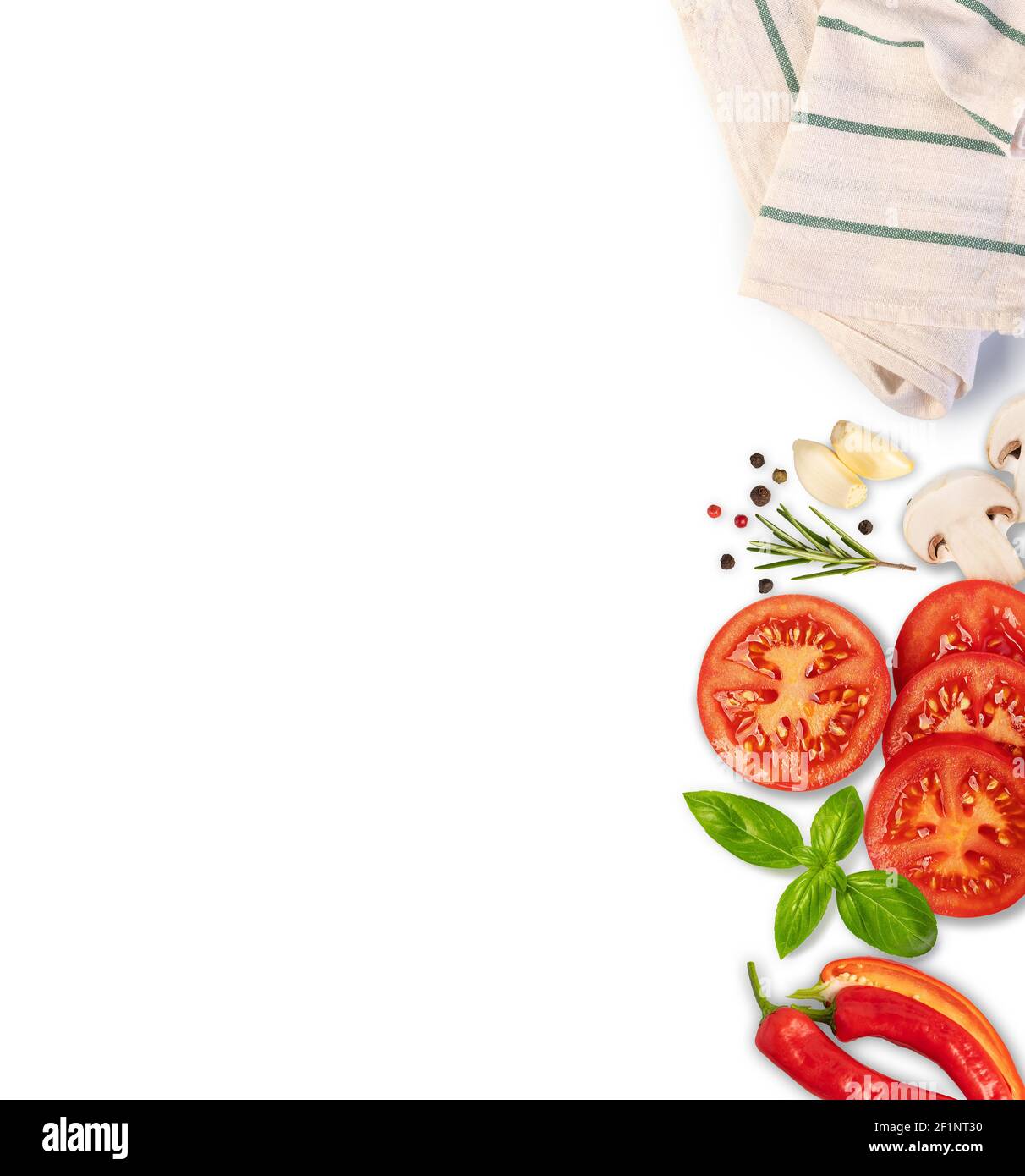 Food background with free space for text Stock Photo - Alamy