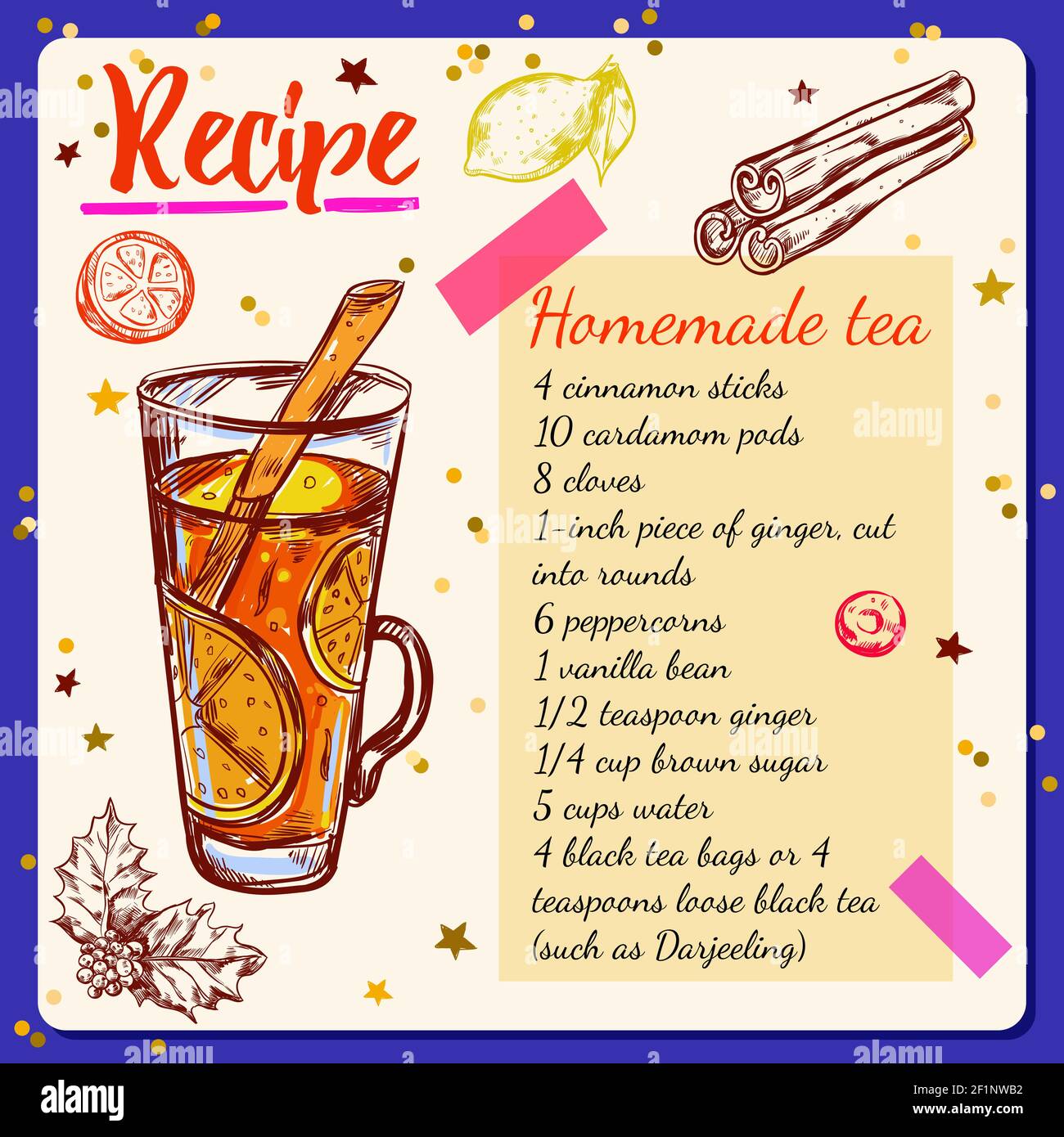 Step by step cooking Stock Vector Images - Alamy