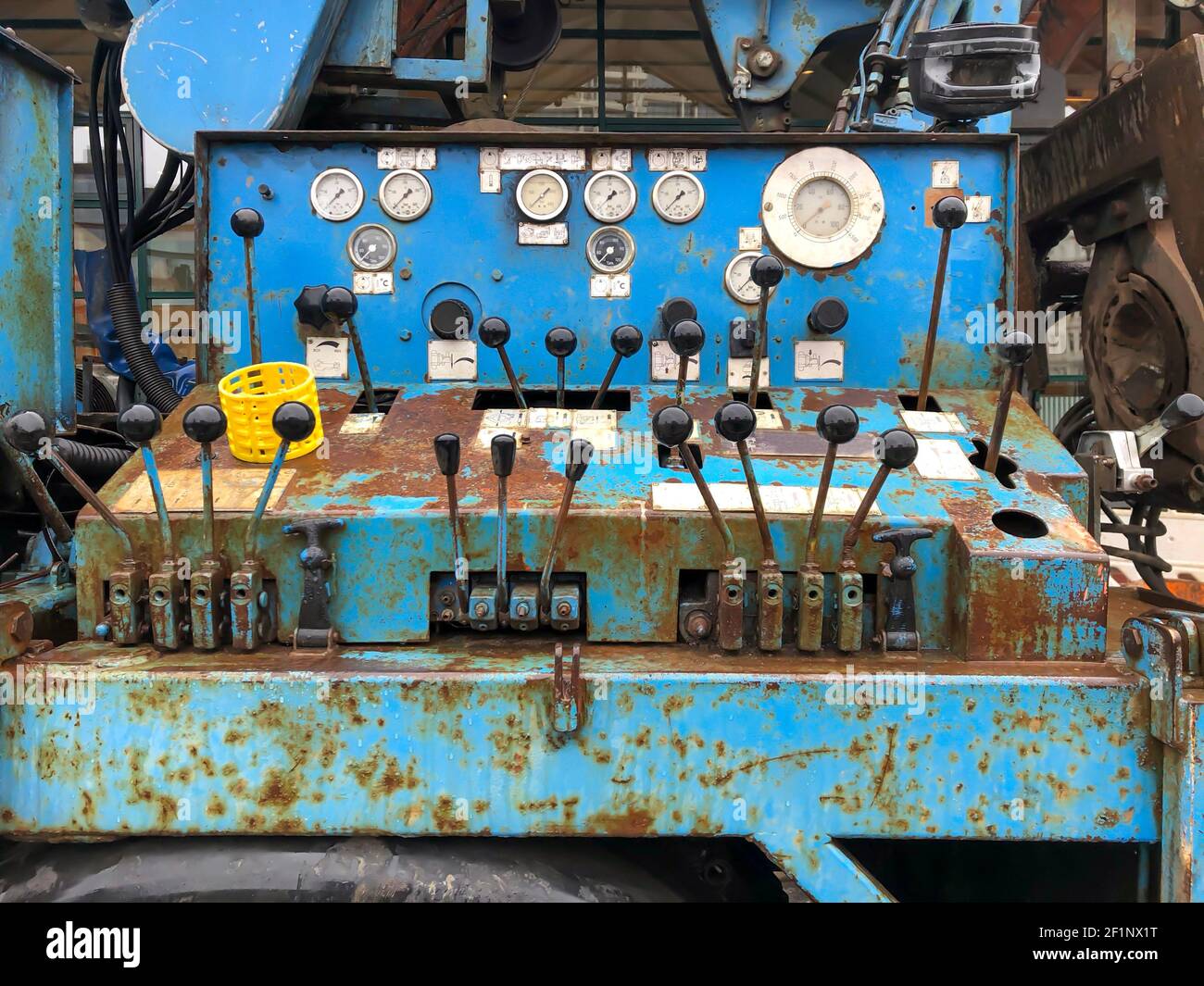Crane control panel hi-res stock photography and images - Alamy