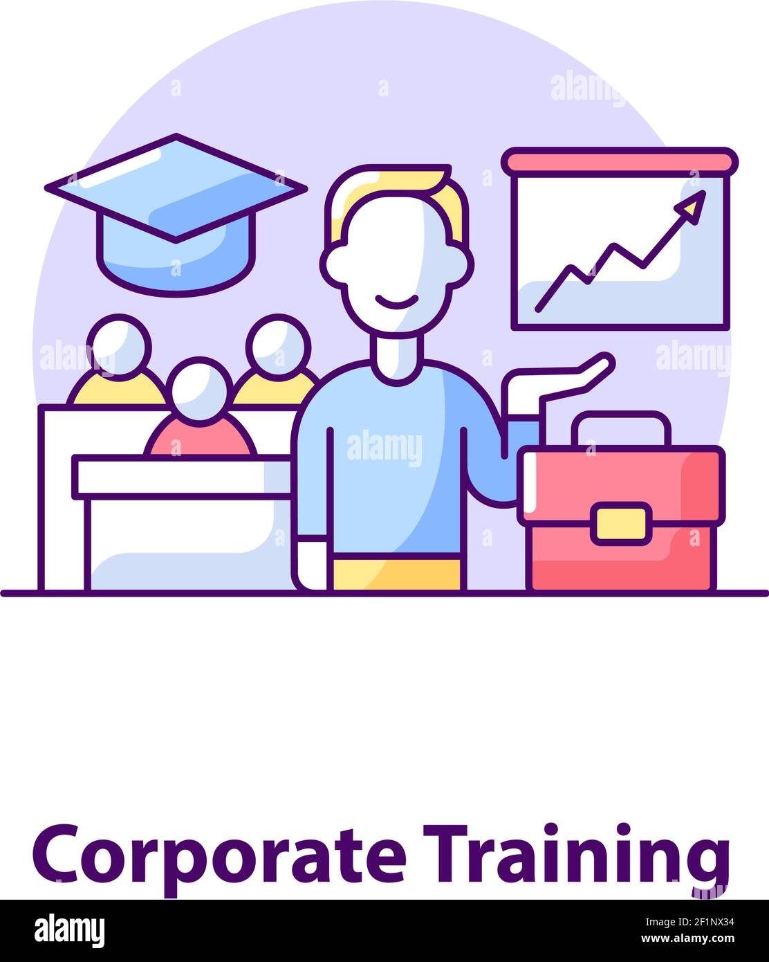 Teaching career metaphor Stock Vector Images - Alamy