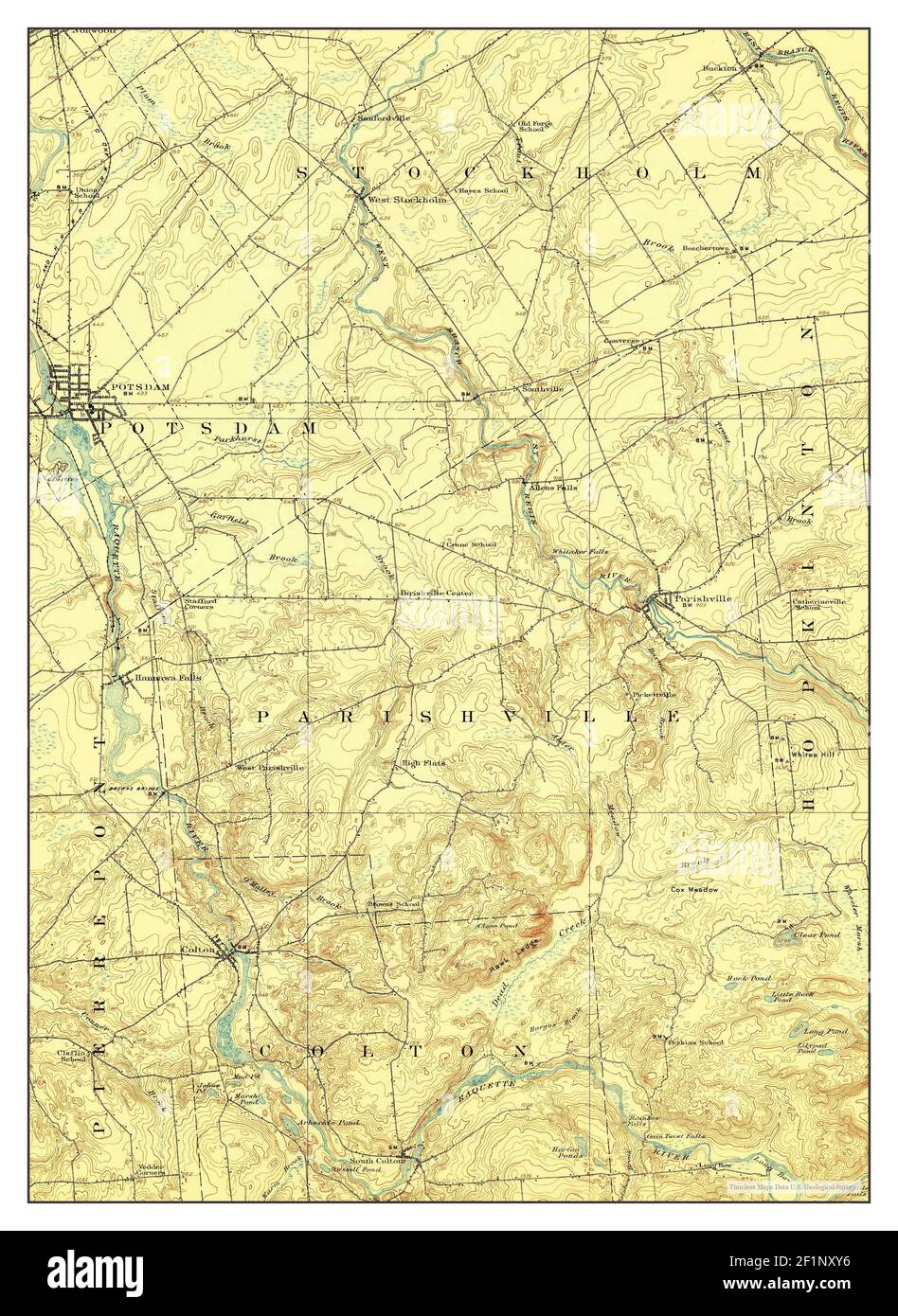Old Potsdam Map High Resolution Stock Photography and Images - Alamy
