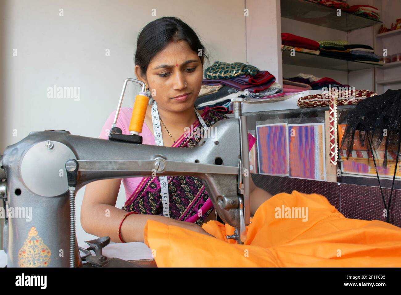 Indian saree boutique hi-res stock photography and images - Alamy