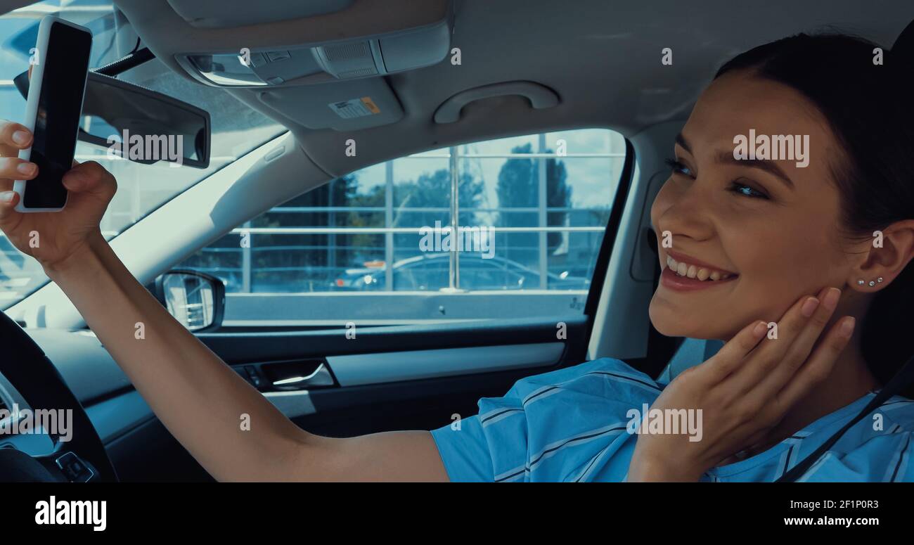 Car selfie driver hi-res stock photography and images - Alamy