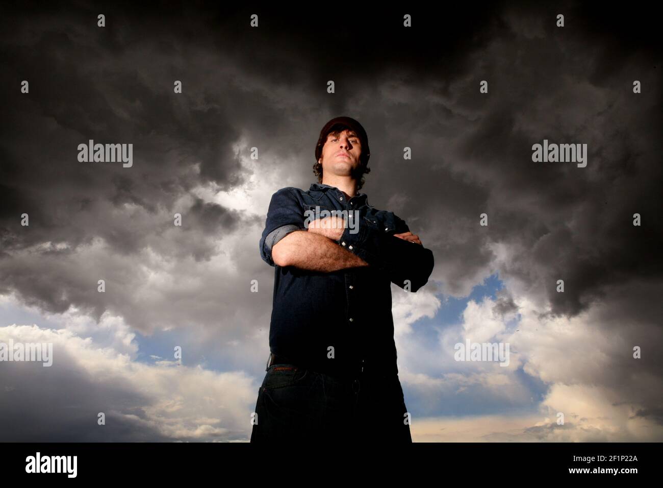 Jon Reverend of the band Reverend and the Makers.... photographed in ...