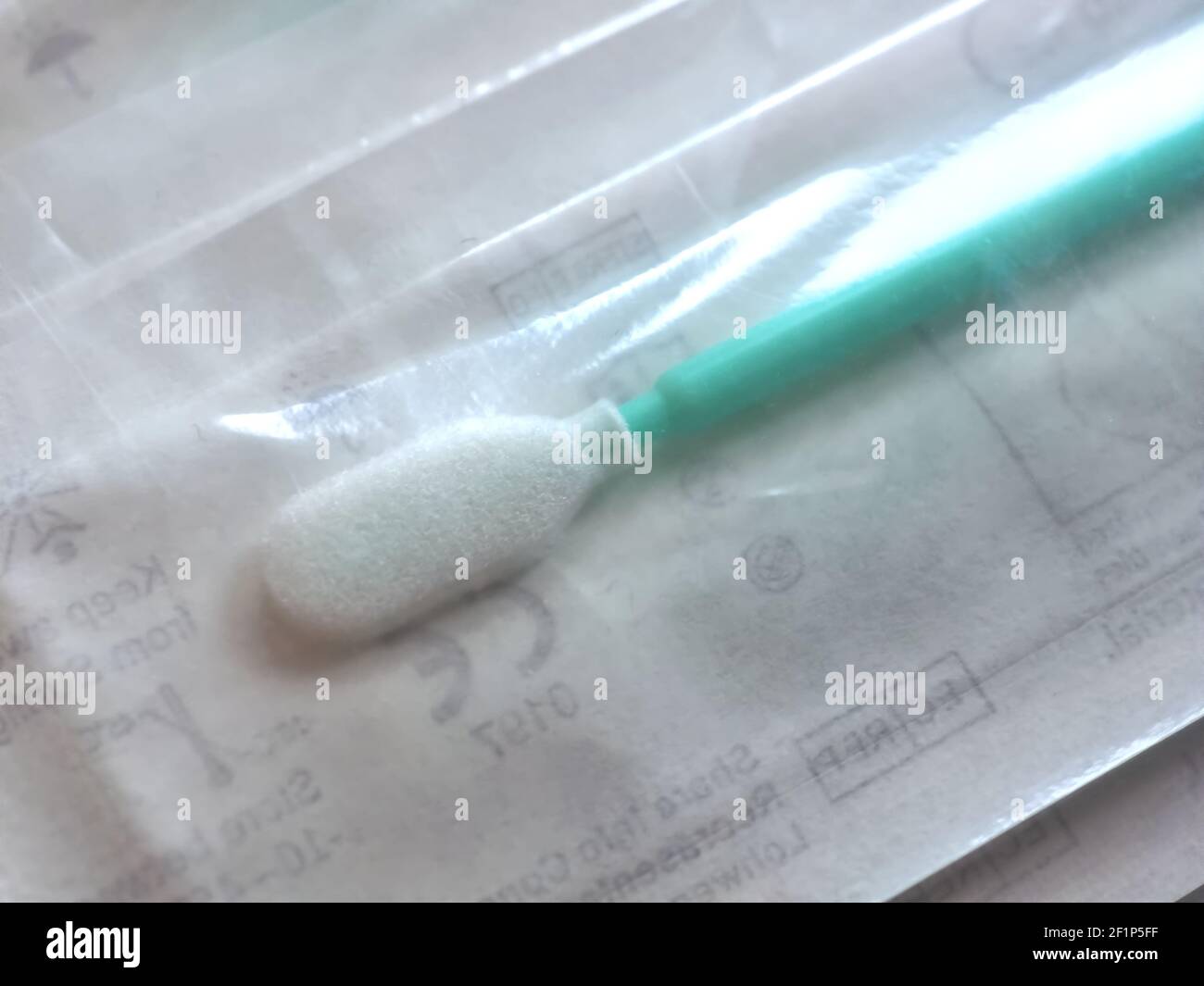 Sampling swab of Wondfo Covid-19 or Corona Antigen Test for quick ...