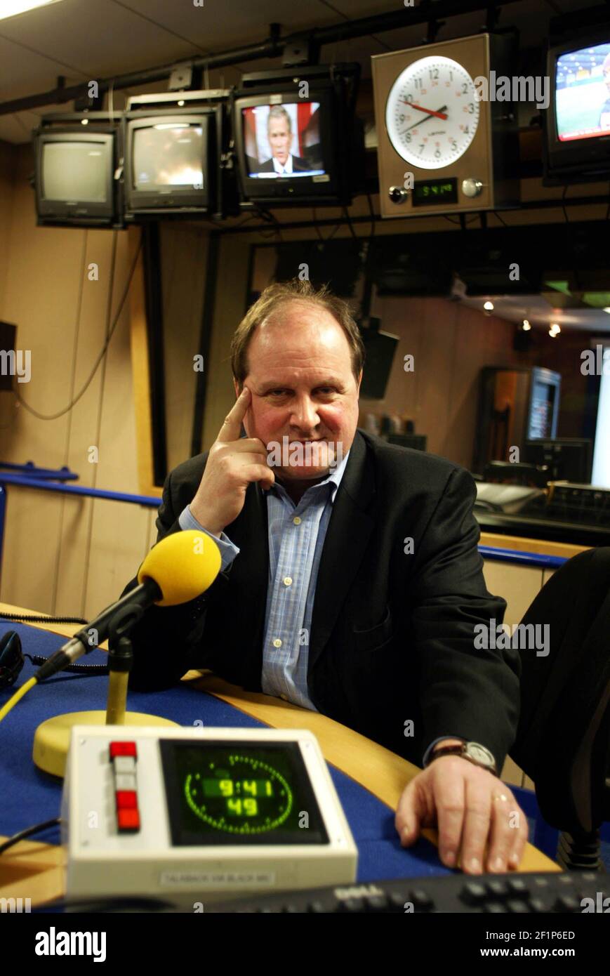 James NaughtieBBC Radio Four pic David Sandison 1/2/2006 Stock Photo ...