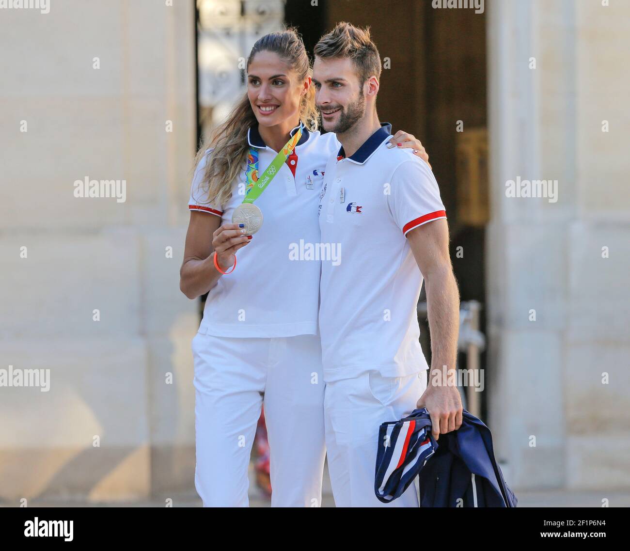 Elodie Clouvel (pentathlon moderne) Valentin Belaud (pantalon moderne ...