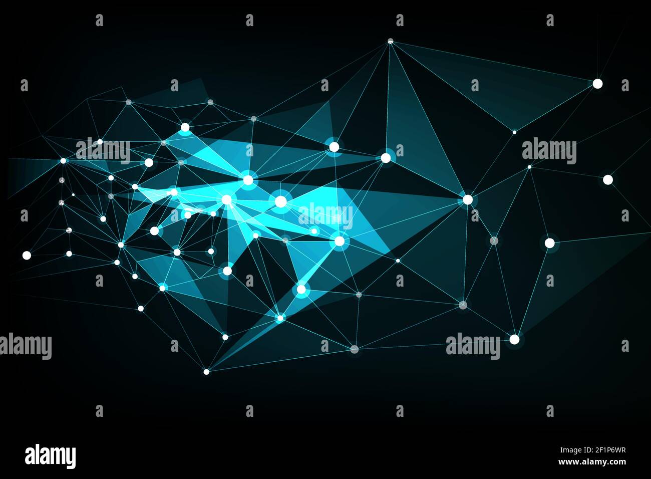 Gradient network connection background Vector illustration Stock Vector Image & Art - Alamy
