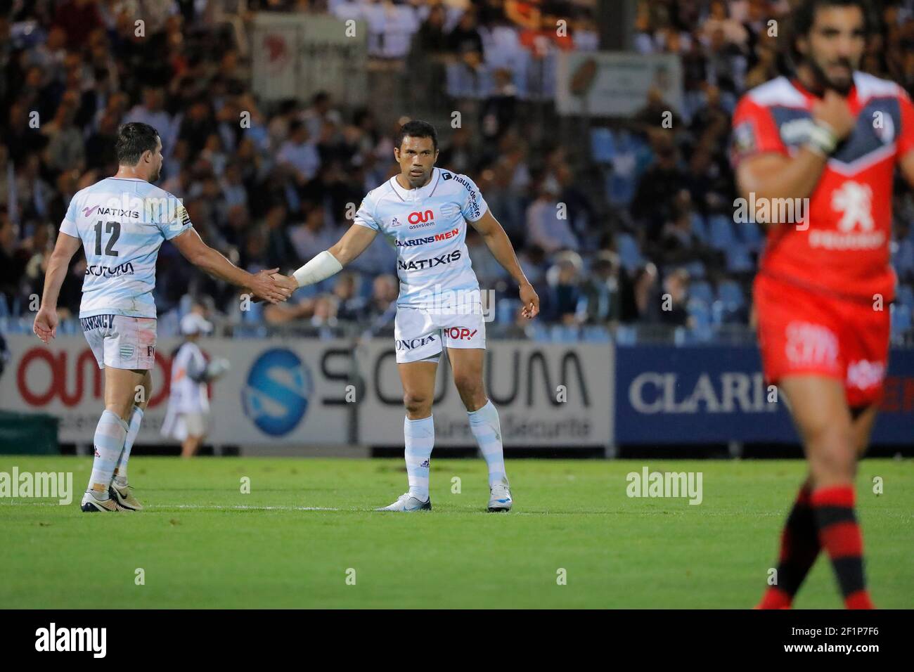 Casey LAULALA (Racing Metro 92), Henry CHAVANCY (Racing Metro 92 ...
