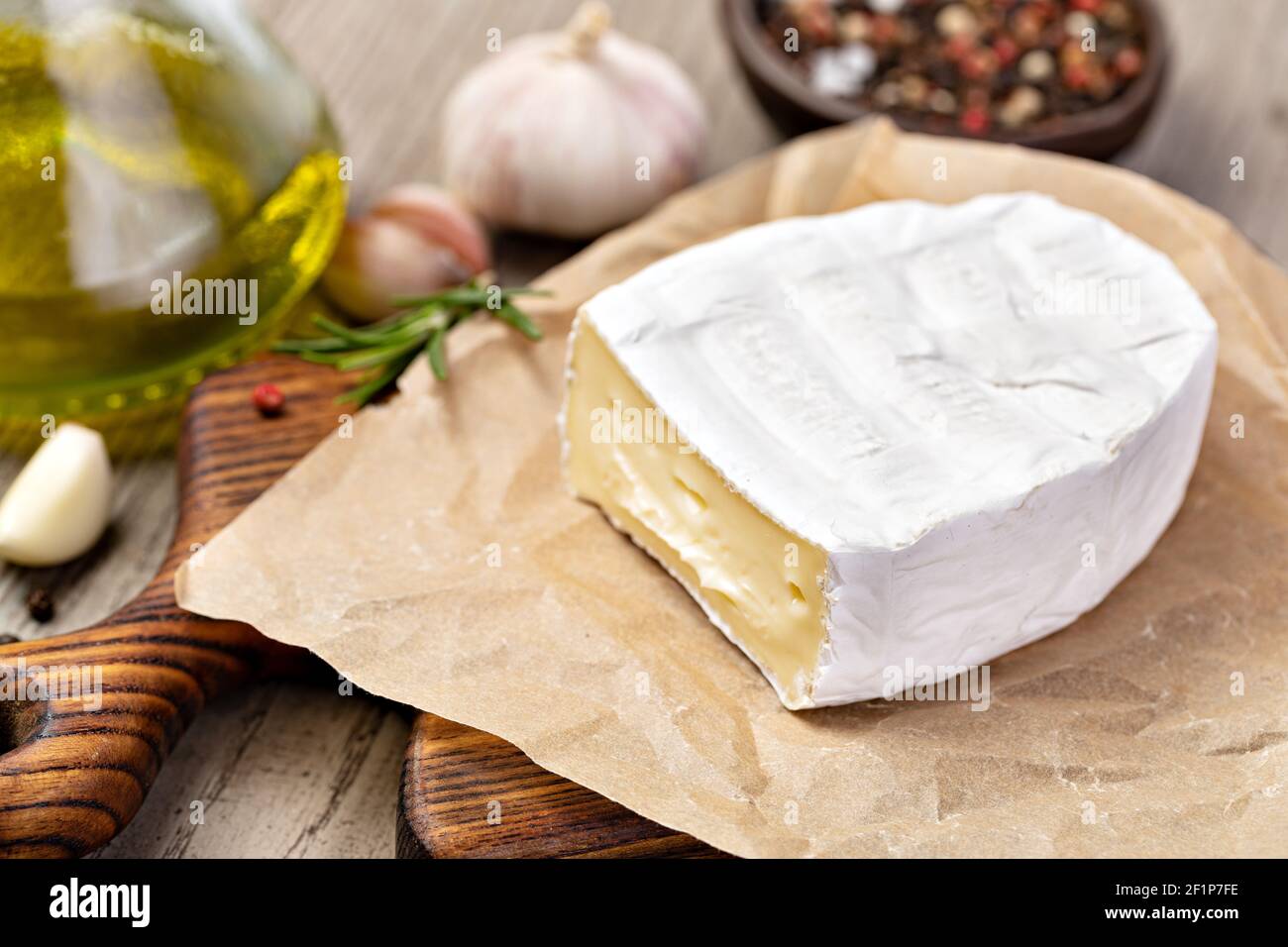 Piece brie cheese hi-res stock photography and images - Alamy
