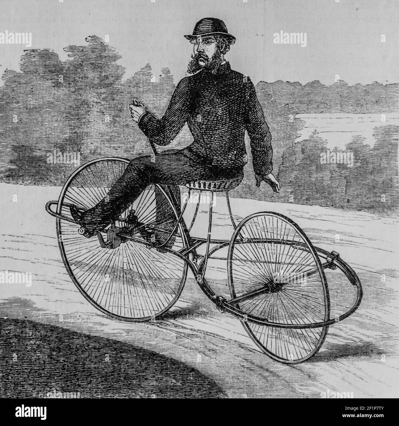 Velocipede Black and White Stock Photos & Images - Alamy