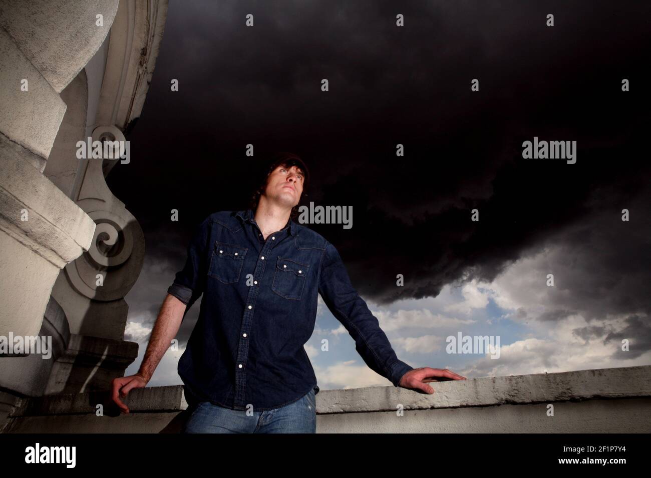 Jon Reverend of the band Reverend and the Makers.... photographed in ...