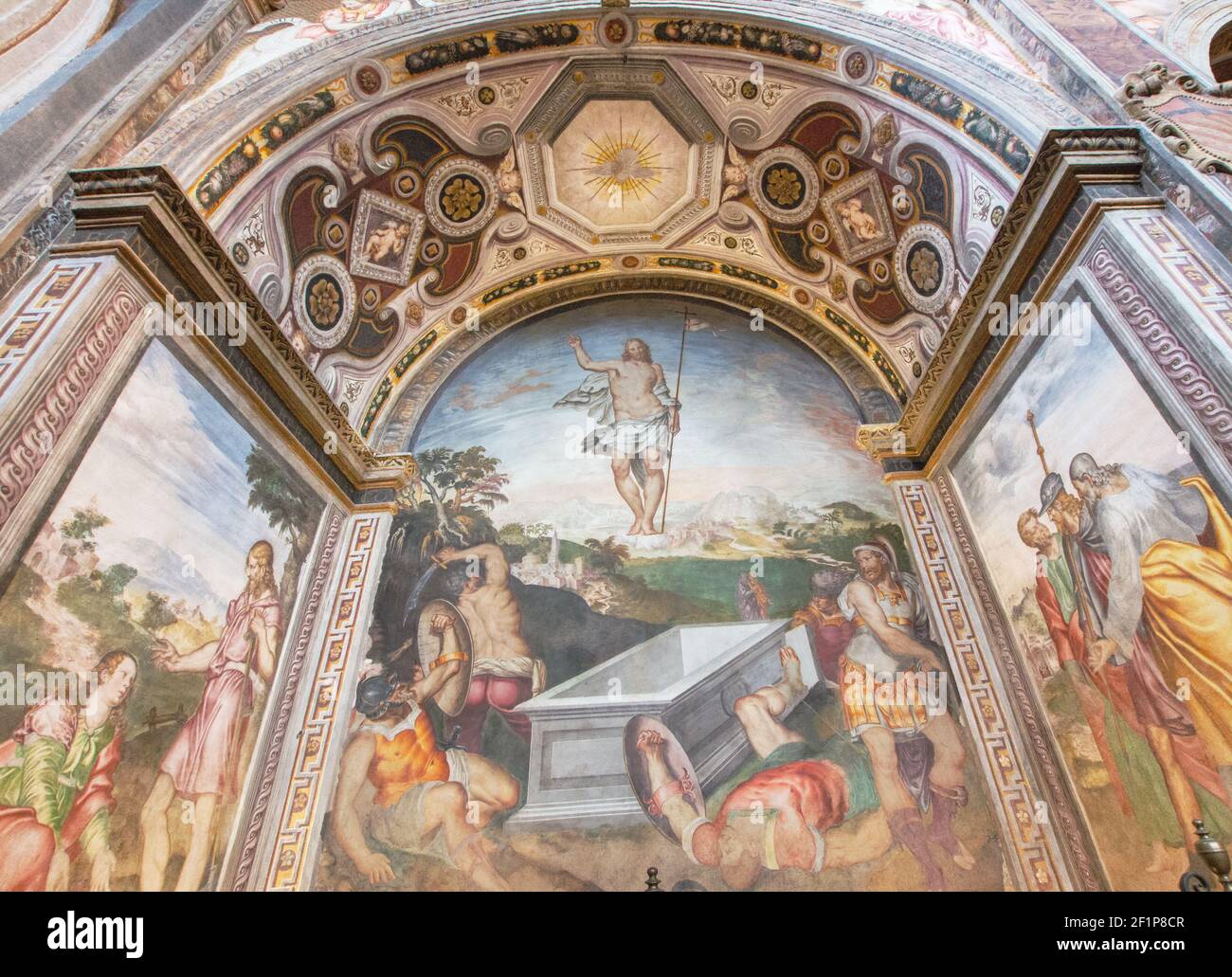 Frescoes bernardino luini hi-res stock photography and images - Alamy