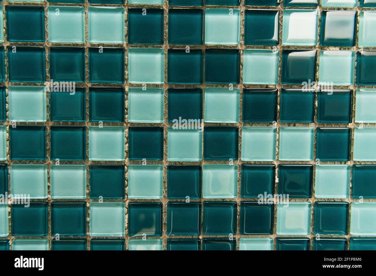Small green tiles texture background hi-res stock photography and ...