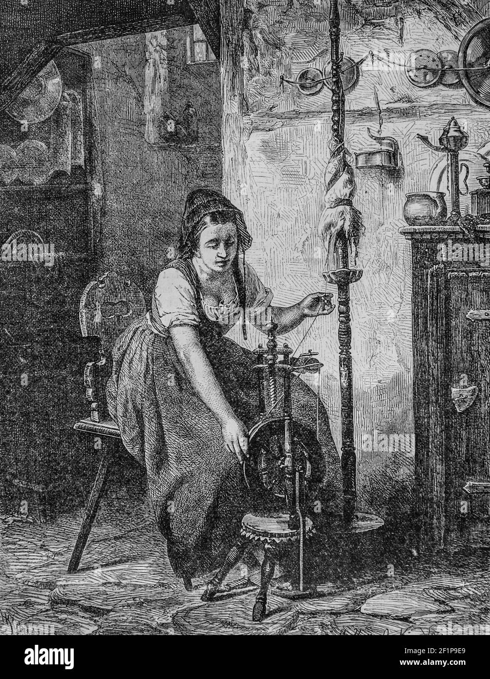 La fileuse hi-res stock photography and images - Alamy