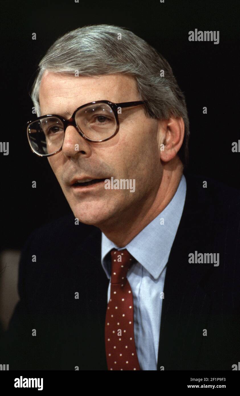 Prime Minister To Be John Major High Resolution Stock Photography and ...