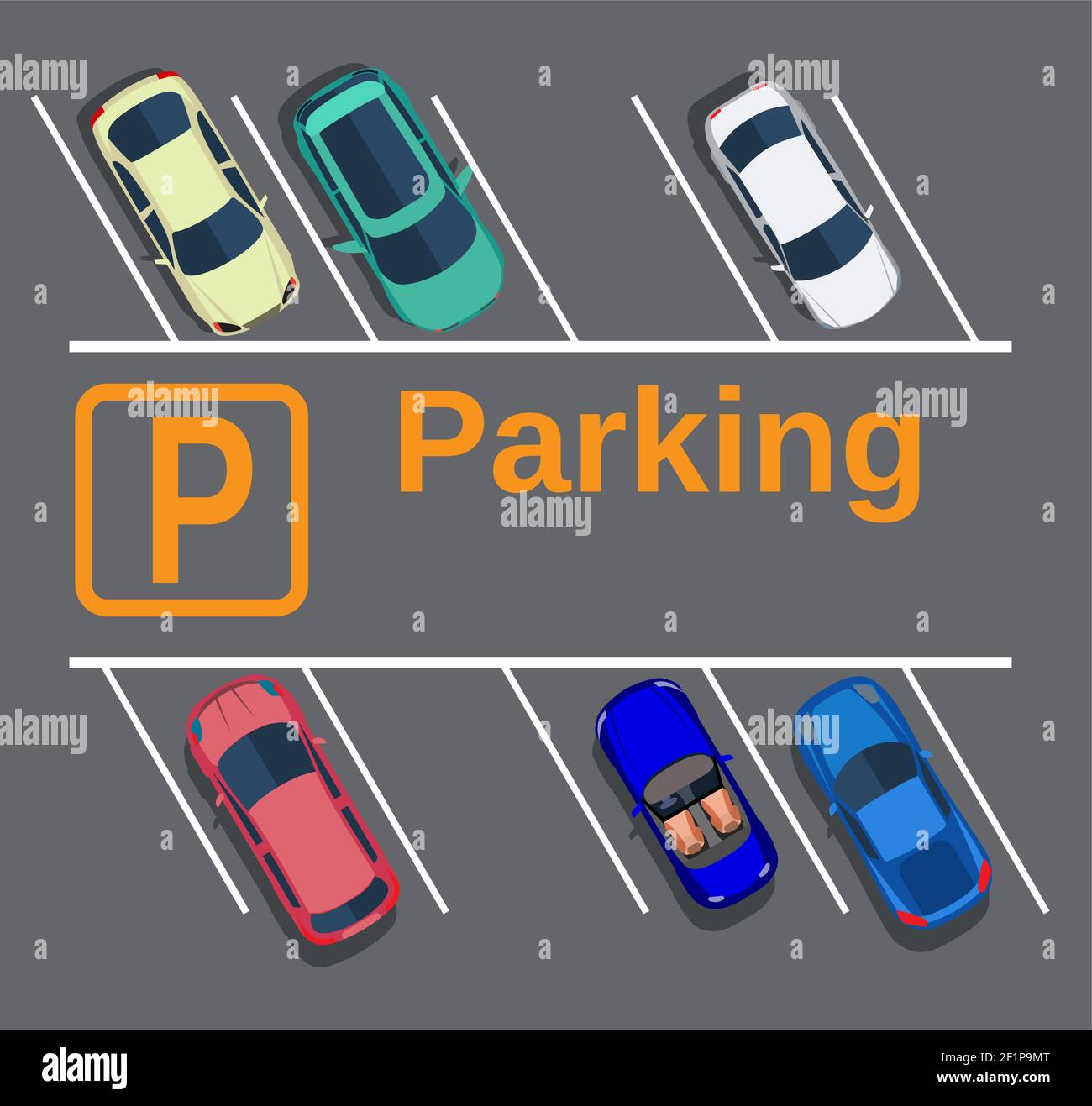 View stationary traffic Stock Vector Images - Alamy