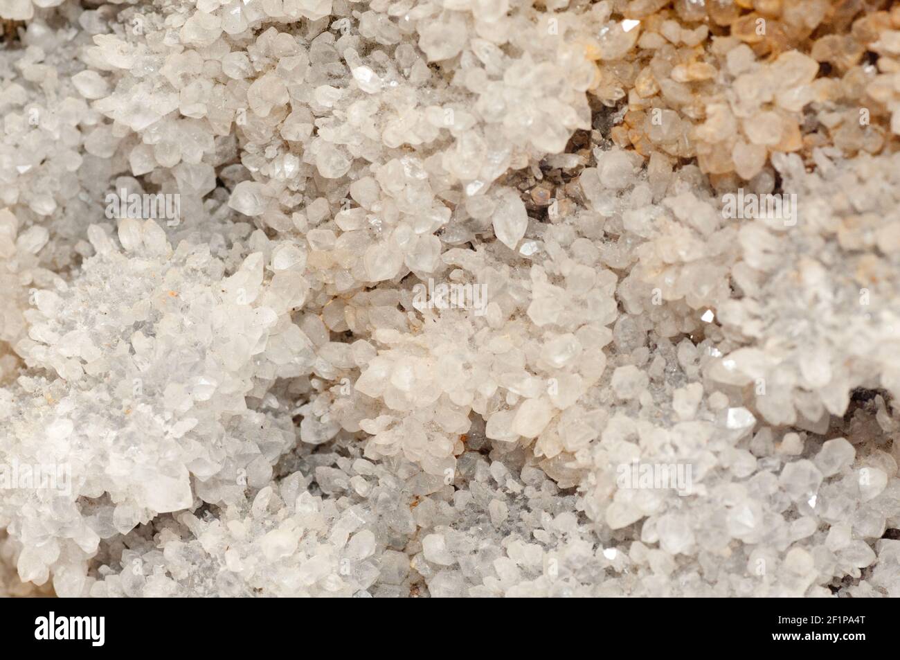 large dirty quartz crystal mineral sample with many facets Stock Photo ...
