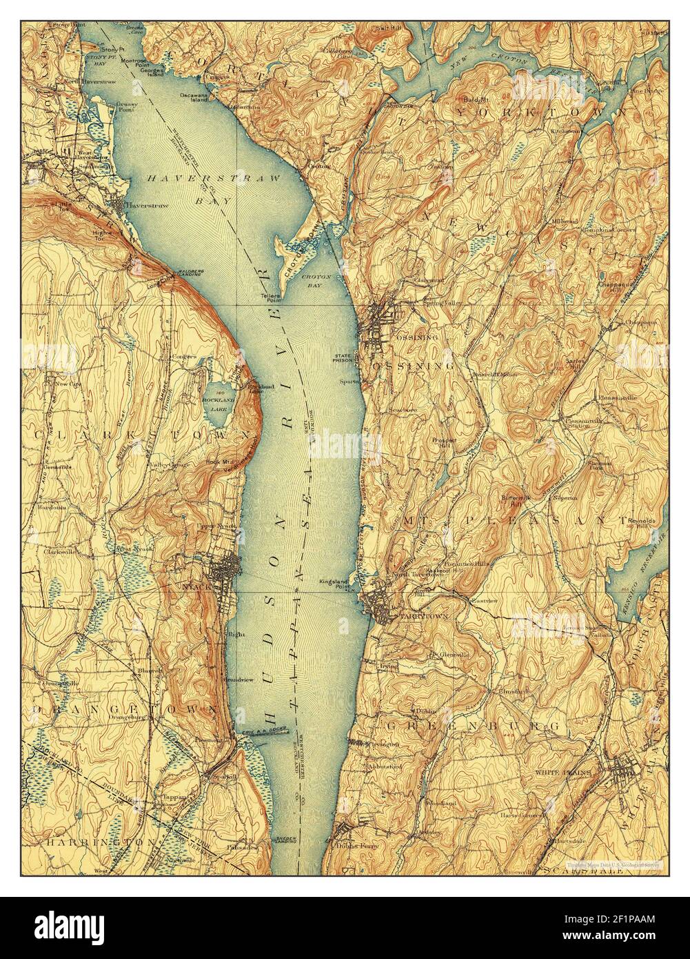 Map of tarrytown hi-res stock photography and images - Alamy