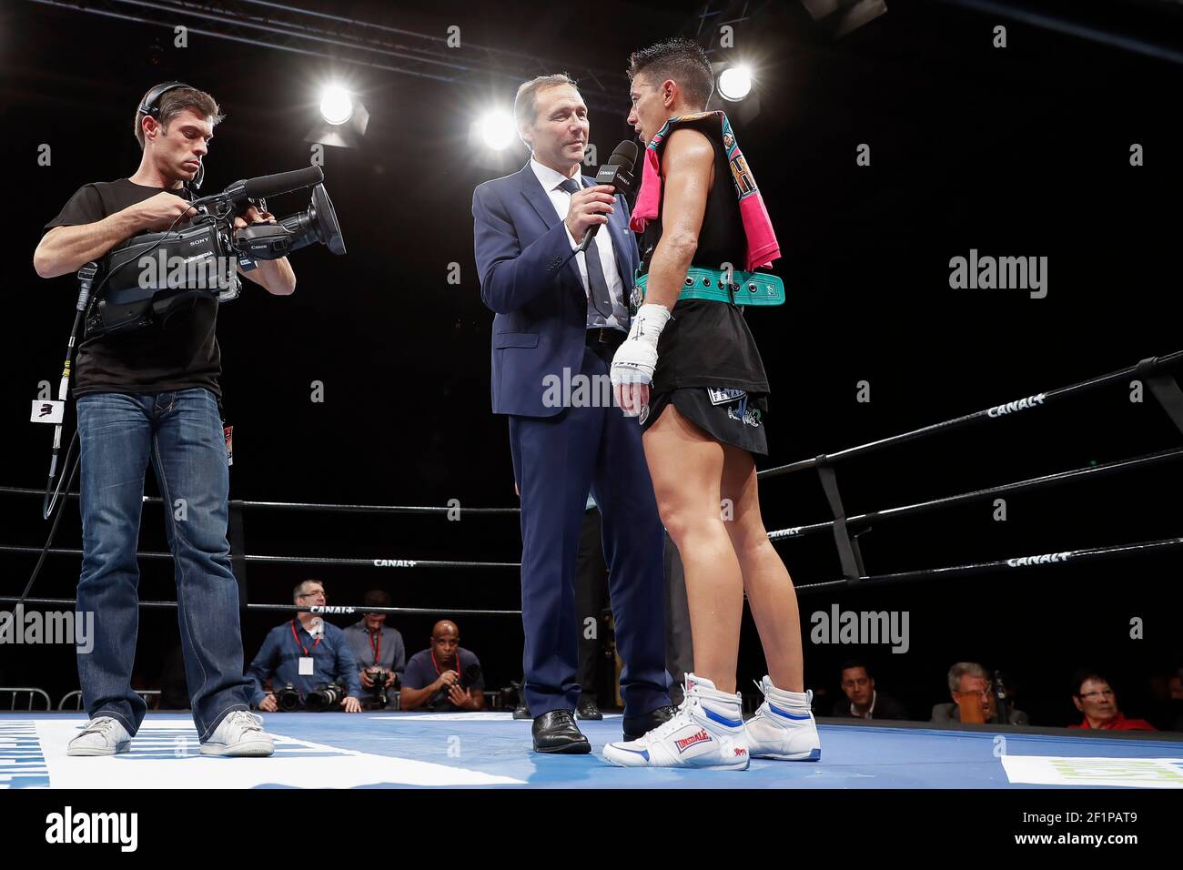 Myriam Dellal (FRA) won against Elfi Philips (BEL) and answered in live ...