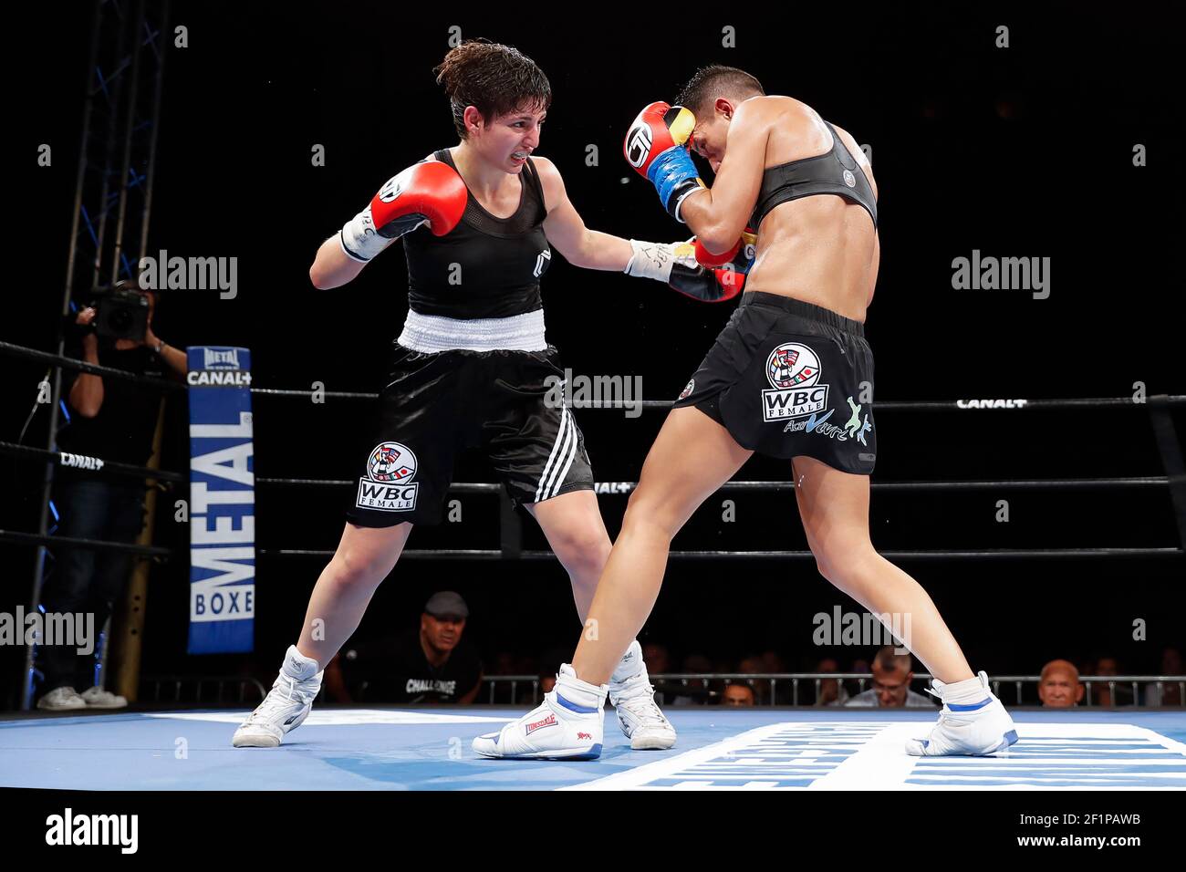 Myriam Dellal (FRA) won against Elfi Philips (BEL) and became world ...