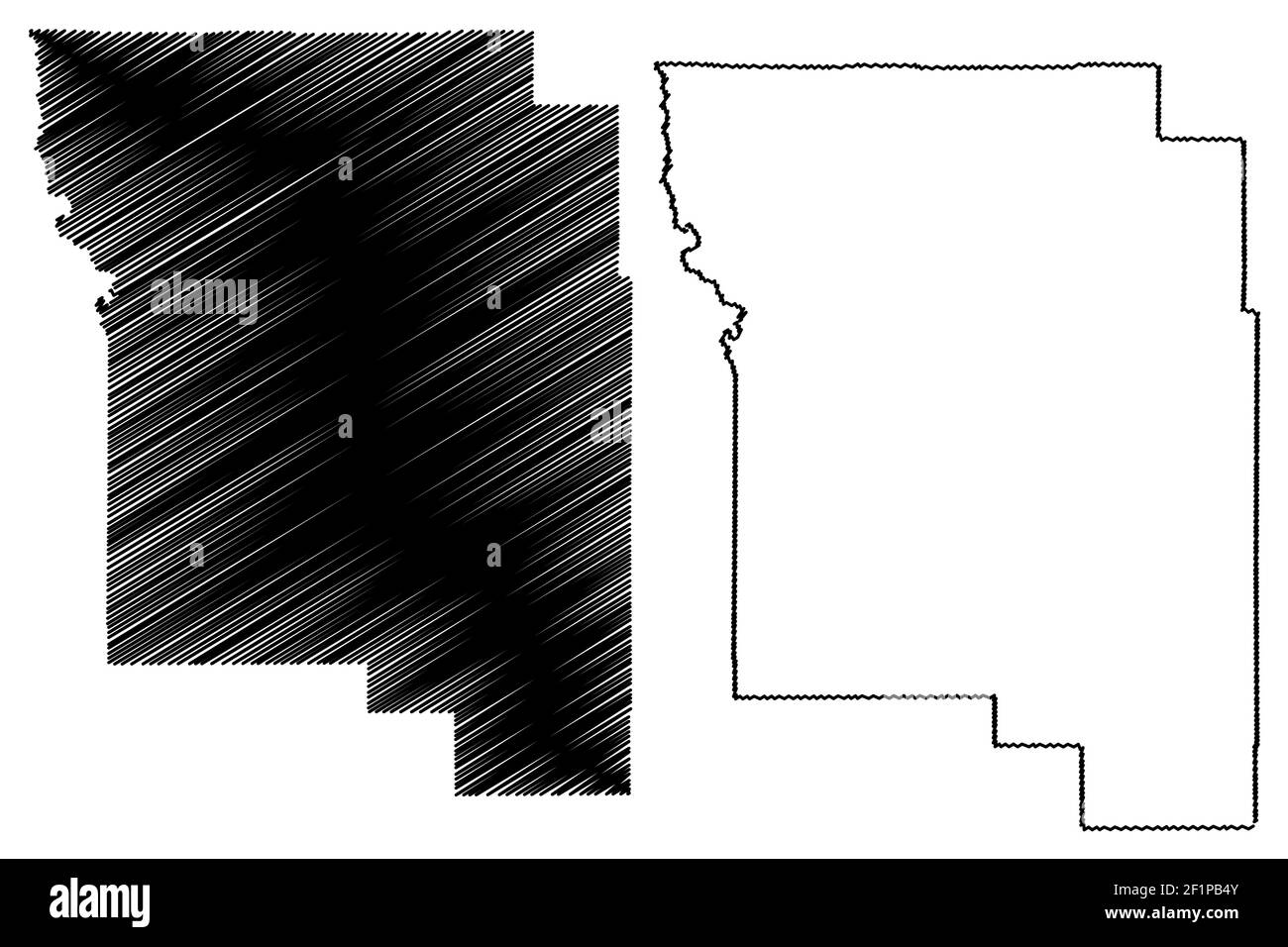 Fossil oregon map Black and White Stock Photos & Images - Alamy