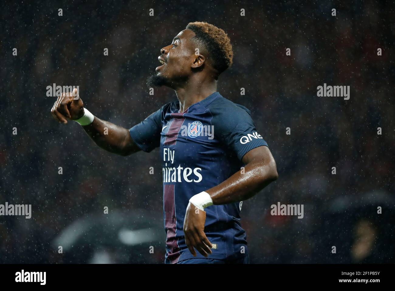 Serge Aurier (psg) during the French Championship Ligue 1 football ...