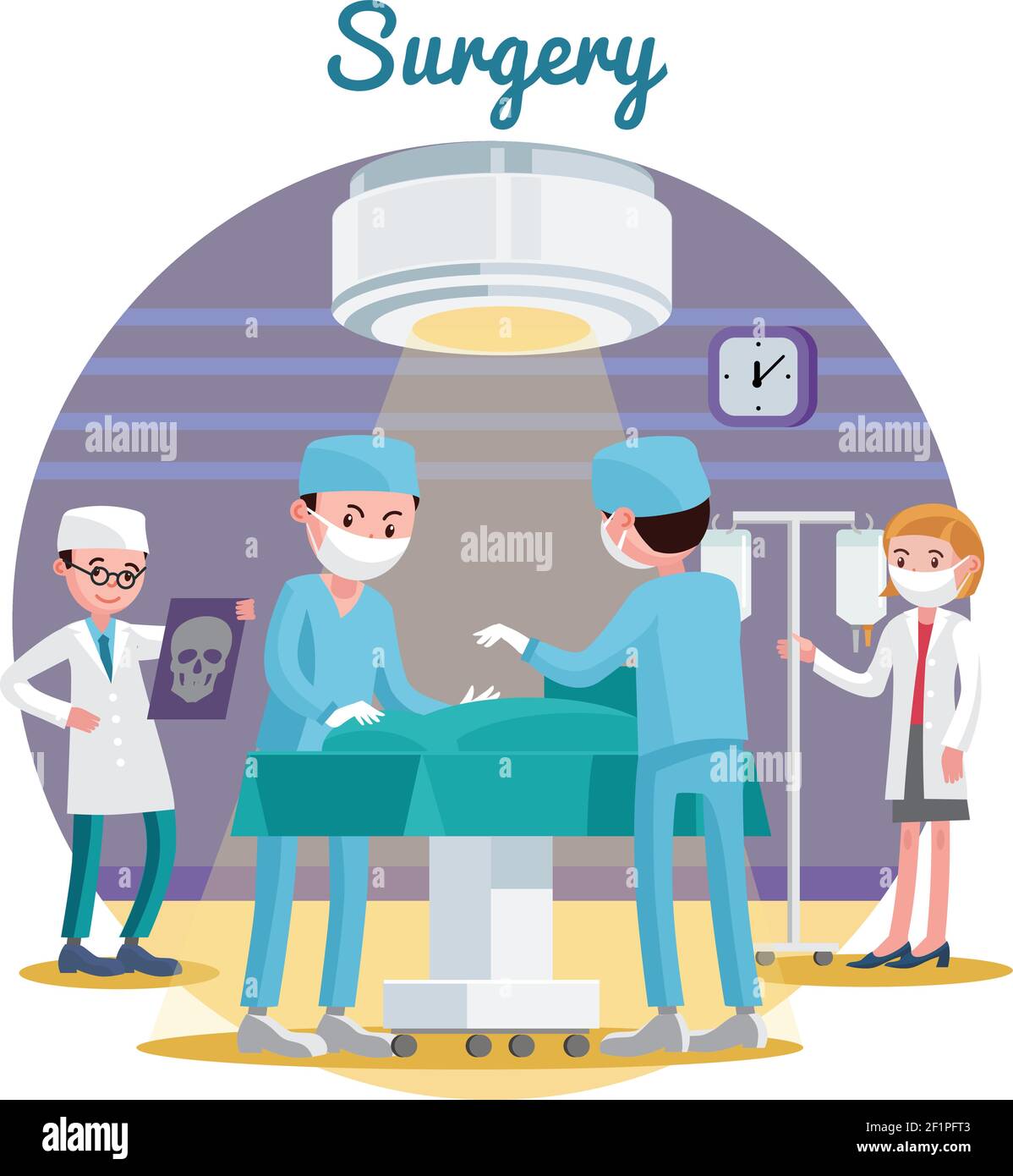 Surgeon Operating Clipart