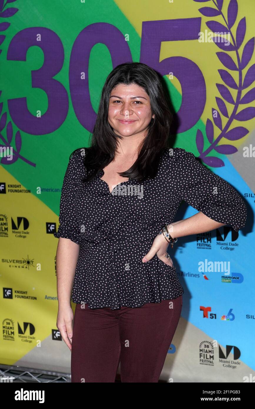 MIAMI, FL - MARCH 8: Producer Maggy Torres-Rodriguez is seen during ...