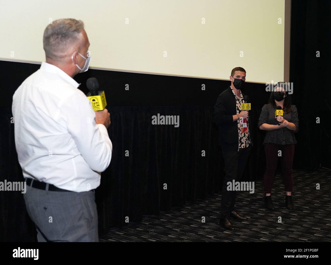 MIAMI, FL - MARCH 8: Director of the Miami Film Festival, Jaie Laplante ...