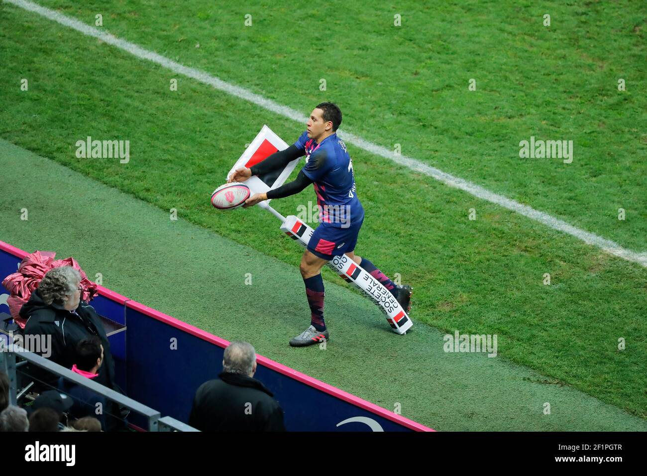 Julien Arias (Stade Francais) during the French Championship Top 14 ...