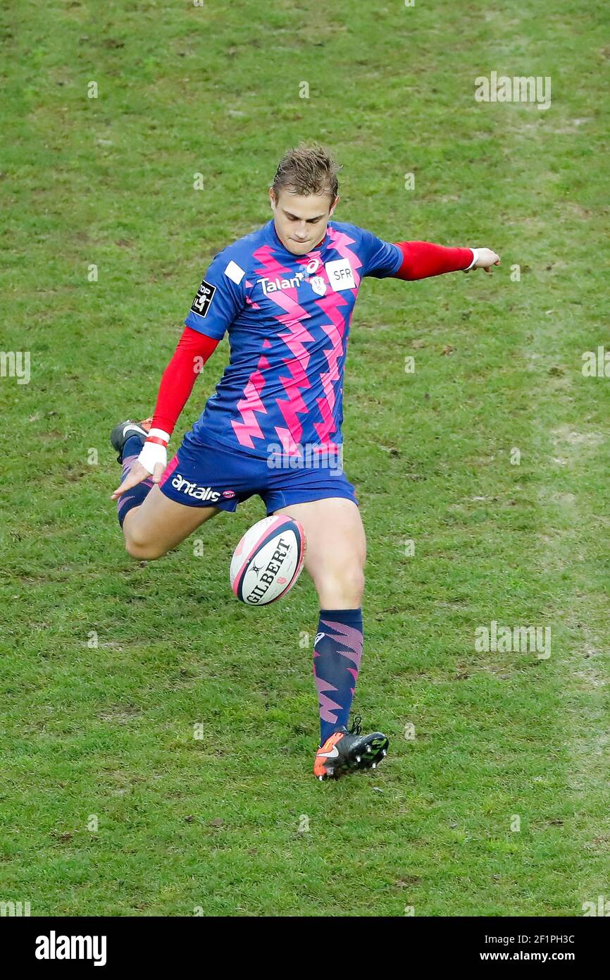 Jules Plisson (Stade Francais) during the French Championship Top 14 ...
